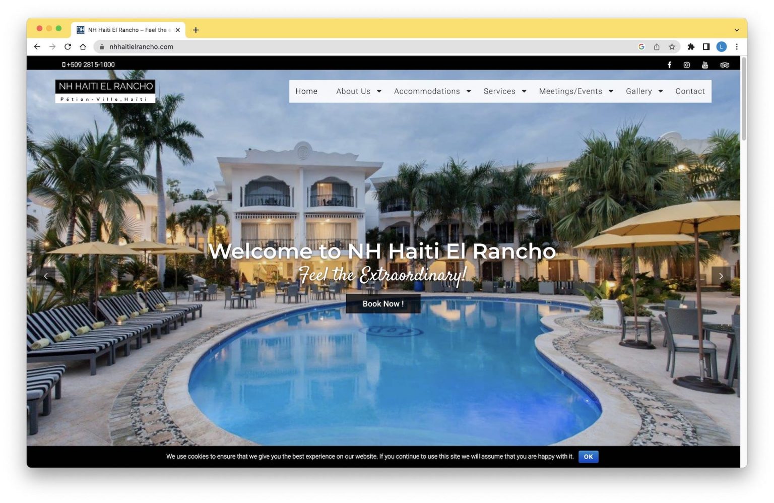 Hotel NH Haiti El Rancho – Luckner Mercier